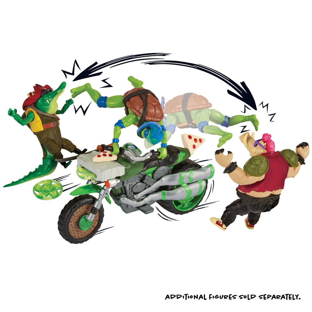 Teenage Mutant Ninja Turtles Movie NINJA KICK CYCLE with LEONARDO