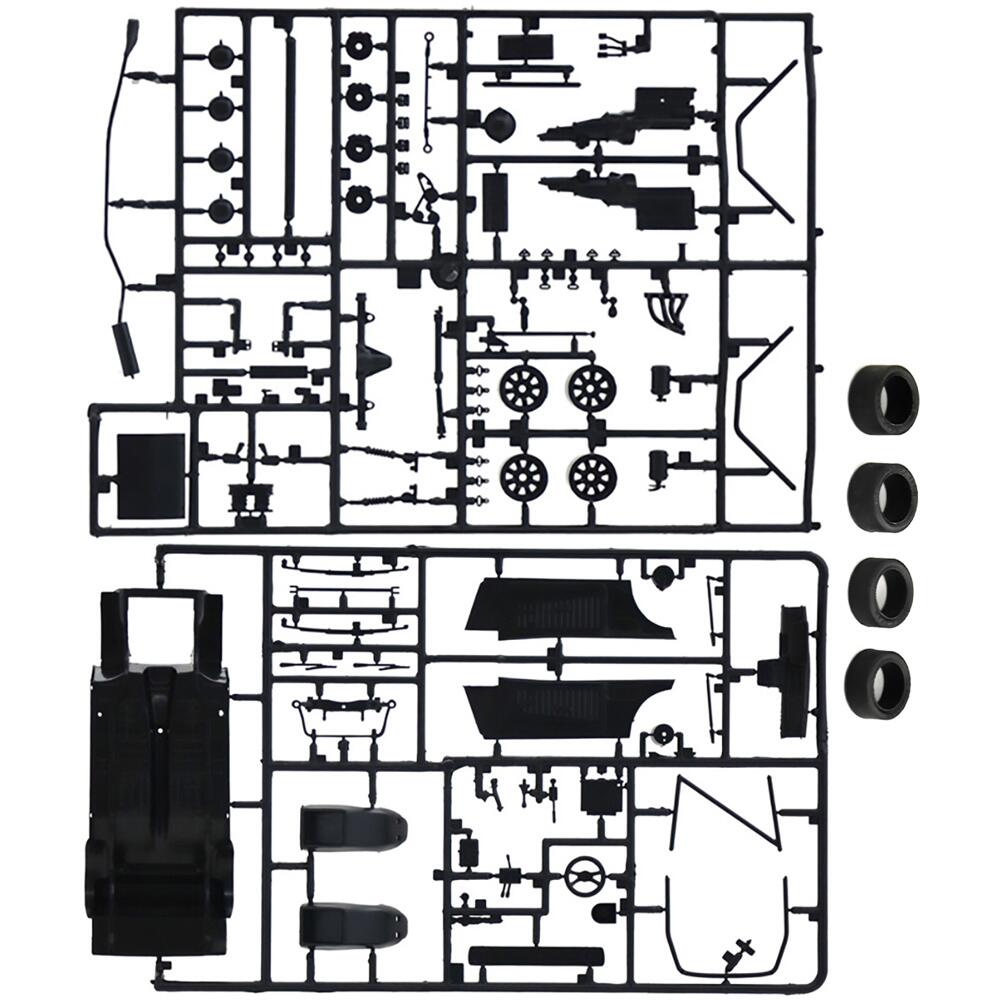 Italeri Ford Escort RS1800 Mk.II RAC Rally Model Kit 3650 Scale 1/24