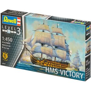 Revell HMS Victory Admiral Nelsons Flagship Model Kit Level 3 Scale 1/450