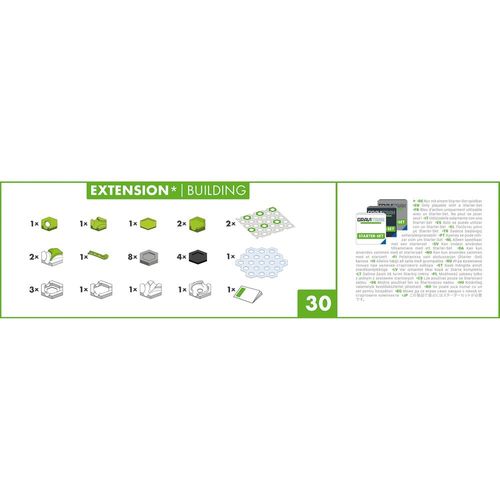 GraviTrax Extension BUILDING Pack for Ages 8+