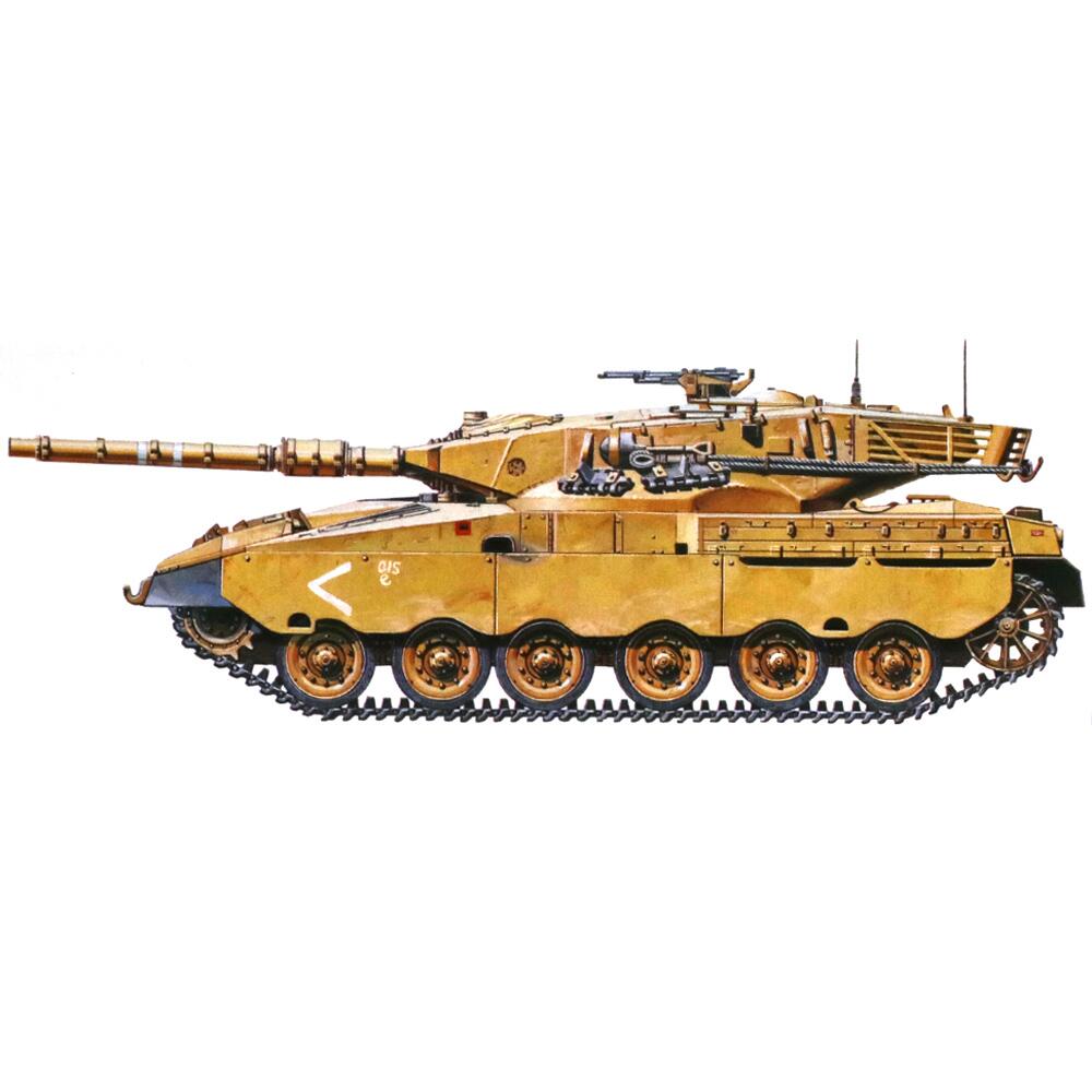 Tamiya 35127 Merkava Israeli Main Battle Tank Model Kit Scale 1/35