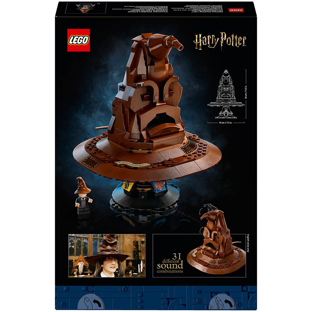 LEGO Harry Potter Talking Sorting Hat Building Set 76429
