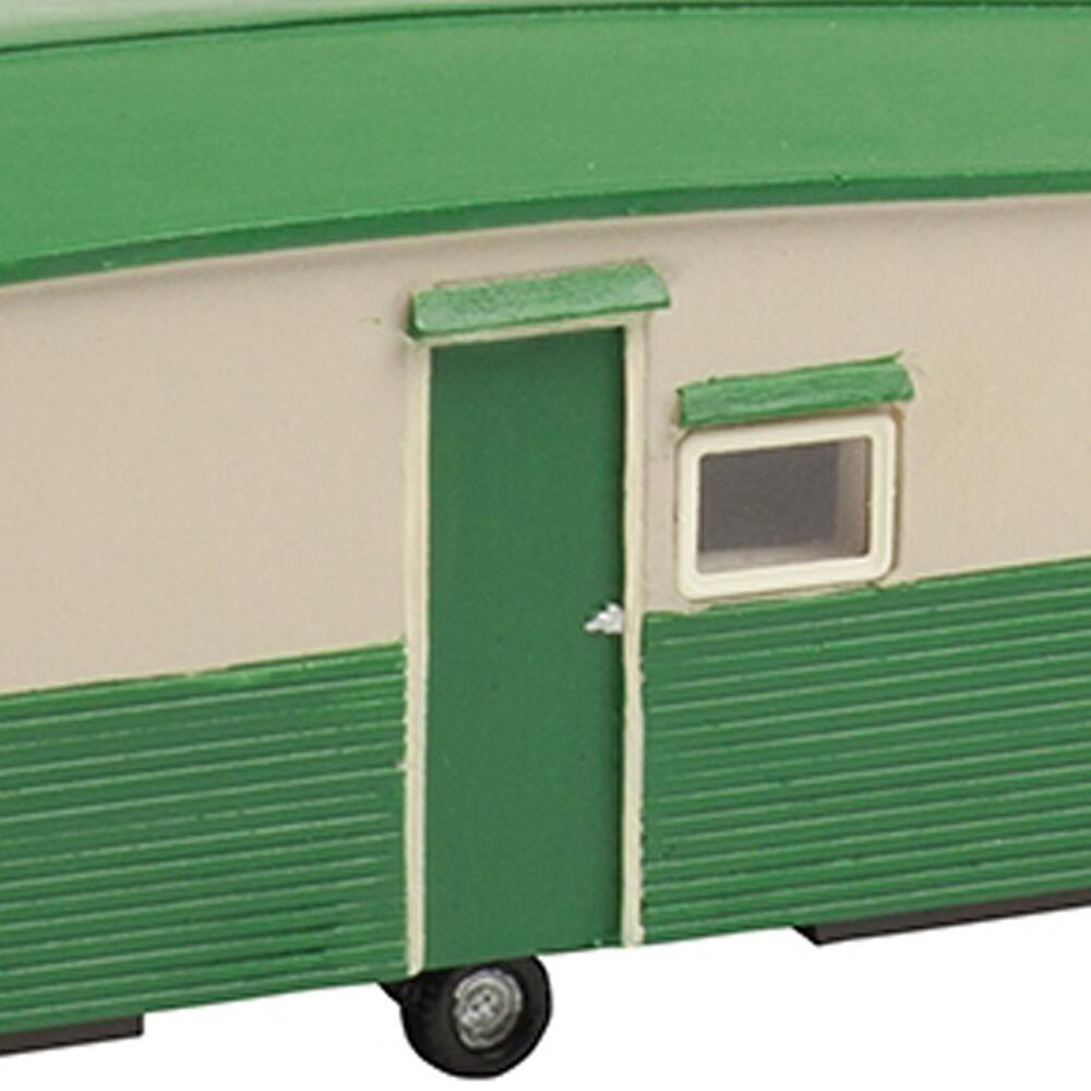 Scenecraft Static Caravan Model Railway Building 00 Gauge 1:76 Scale