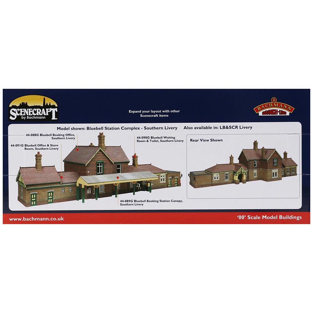 Scenecraft Bluebell Station Canopy and Hut Model Railway OO Gauge