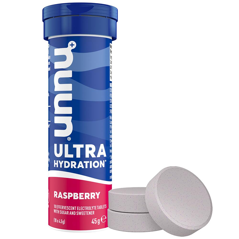 Nuun Ultra Hydration 10 Effervescent Tablets Raspberry Flavour
