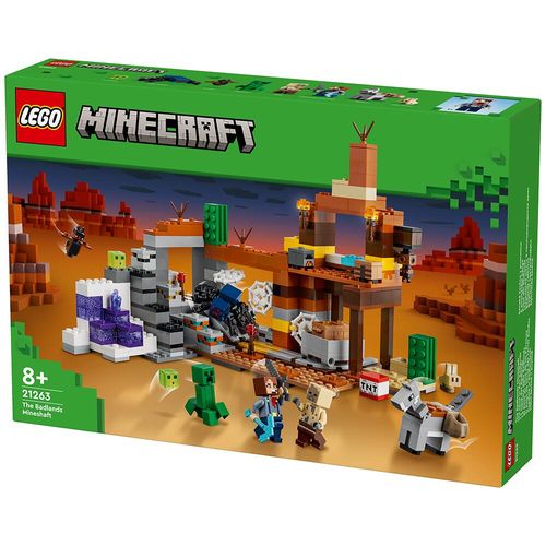 LEGO Minecraft The Badlands Mineshaft Building Set 21263