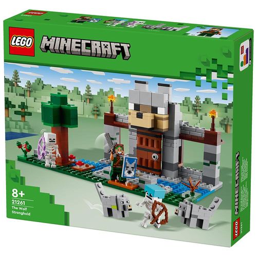 LEGO Minecraft The Wolf Stronghold Building Set 21261