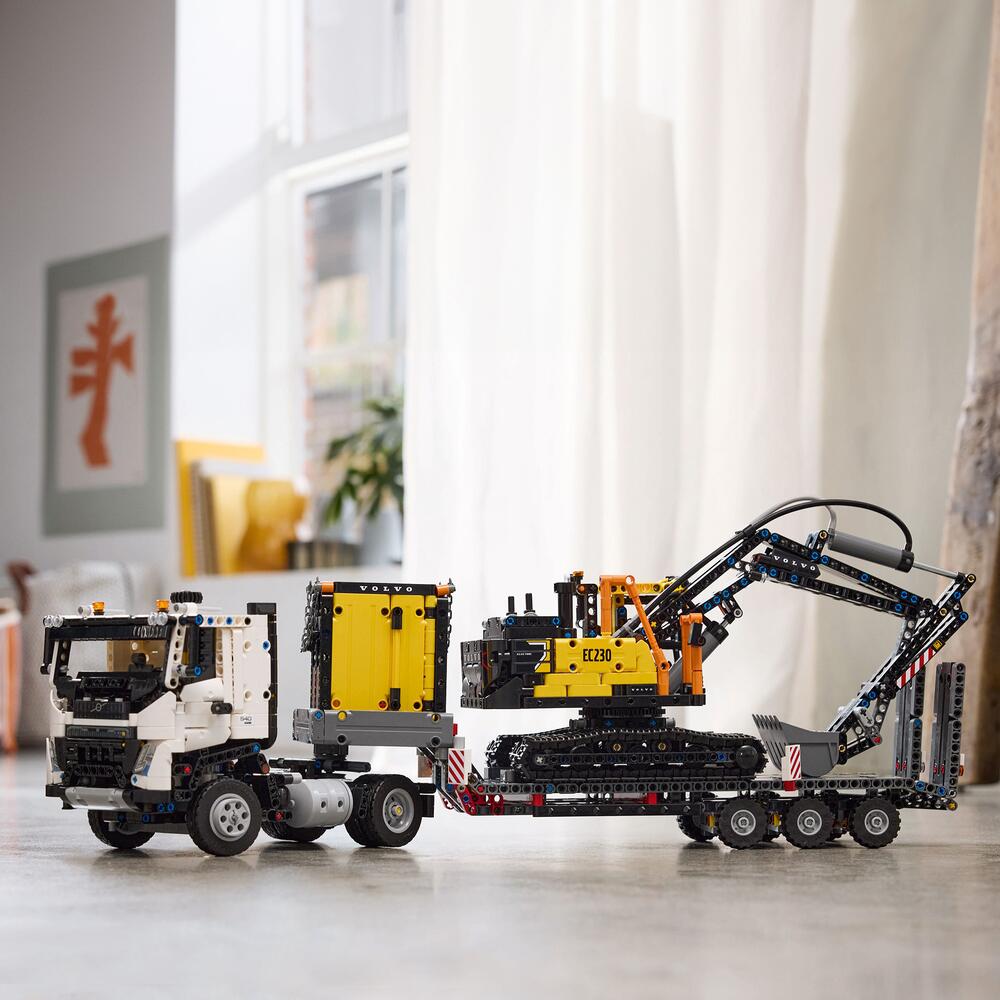 LEGO Technic Volvo FMX Truck & EC230 Electric Excavator Set 42175