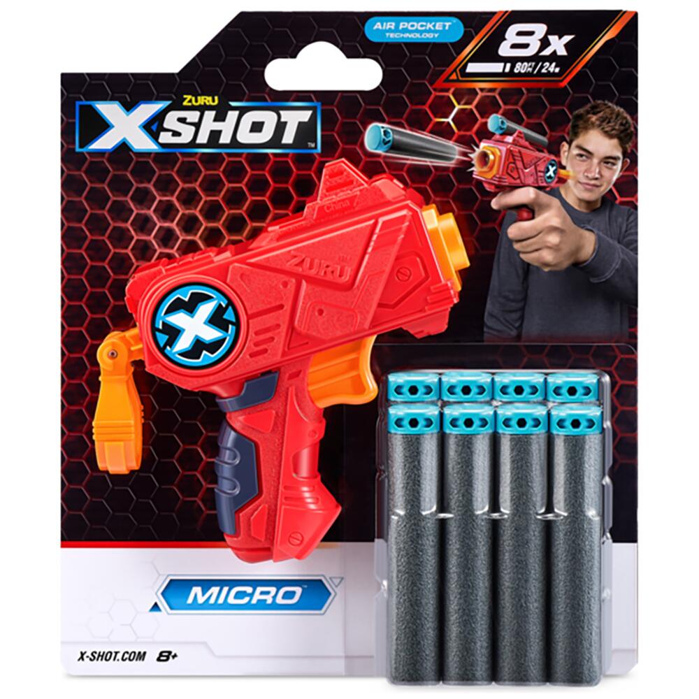 Zuru X SHOT Excel Micro Dart Blaster with 8 Darts