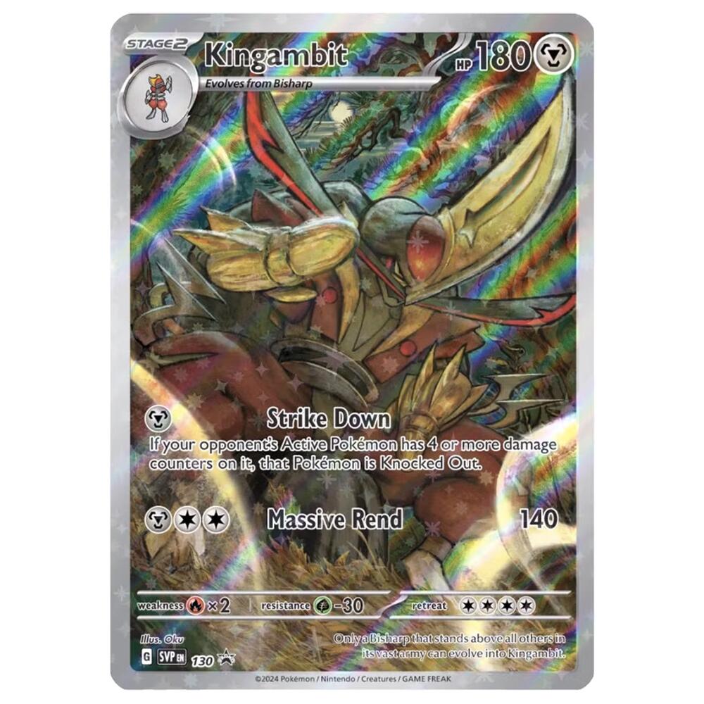 Pokémon TCG Scarlet & Violet Shrouded Fable Kingambit Illustration Collection