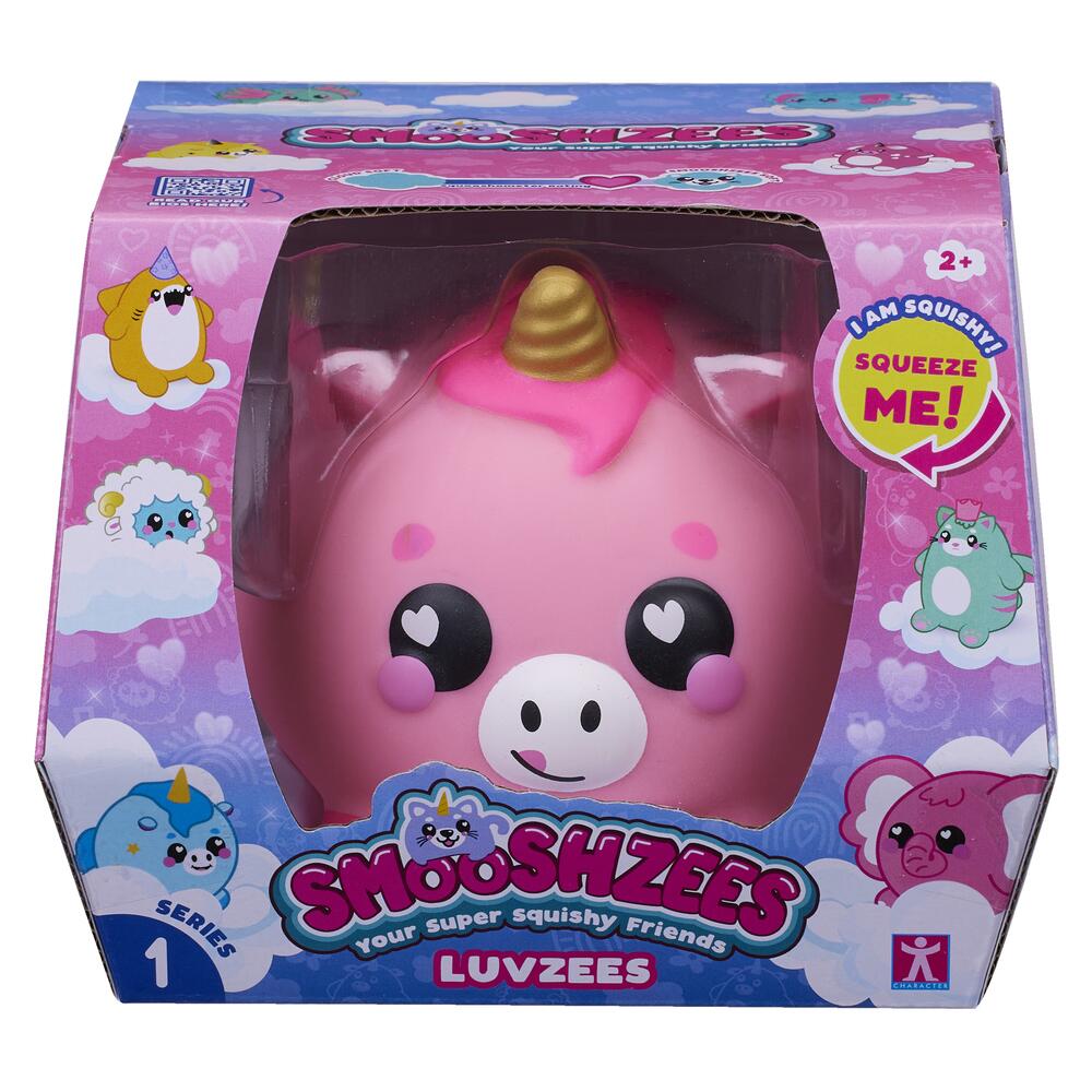 Smooshzees Luveez PINK UNICORN ZAPPY