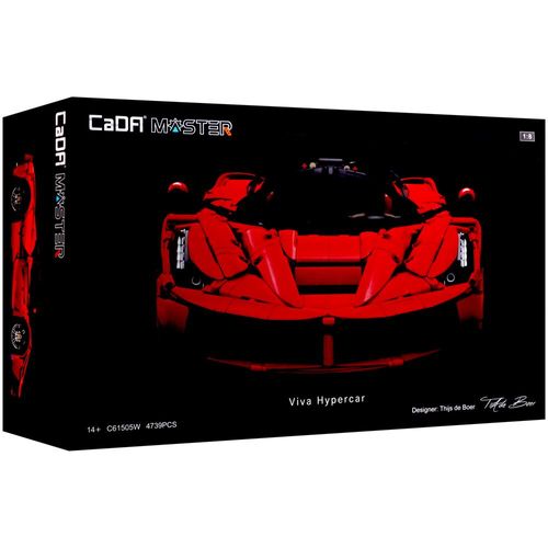 CaDA Master Viva Hypercar Construction Toy Scale 1:8