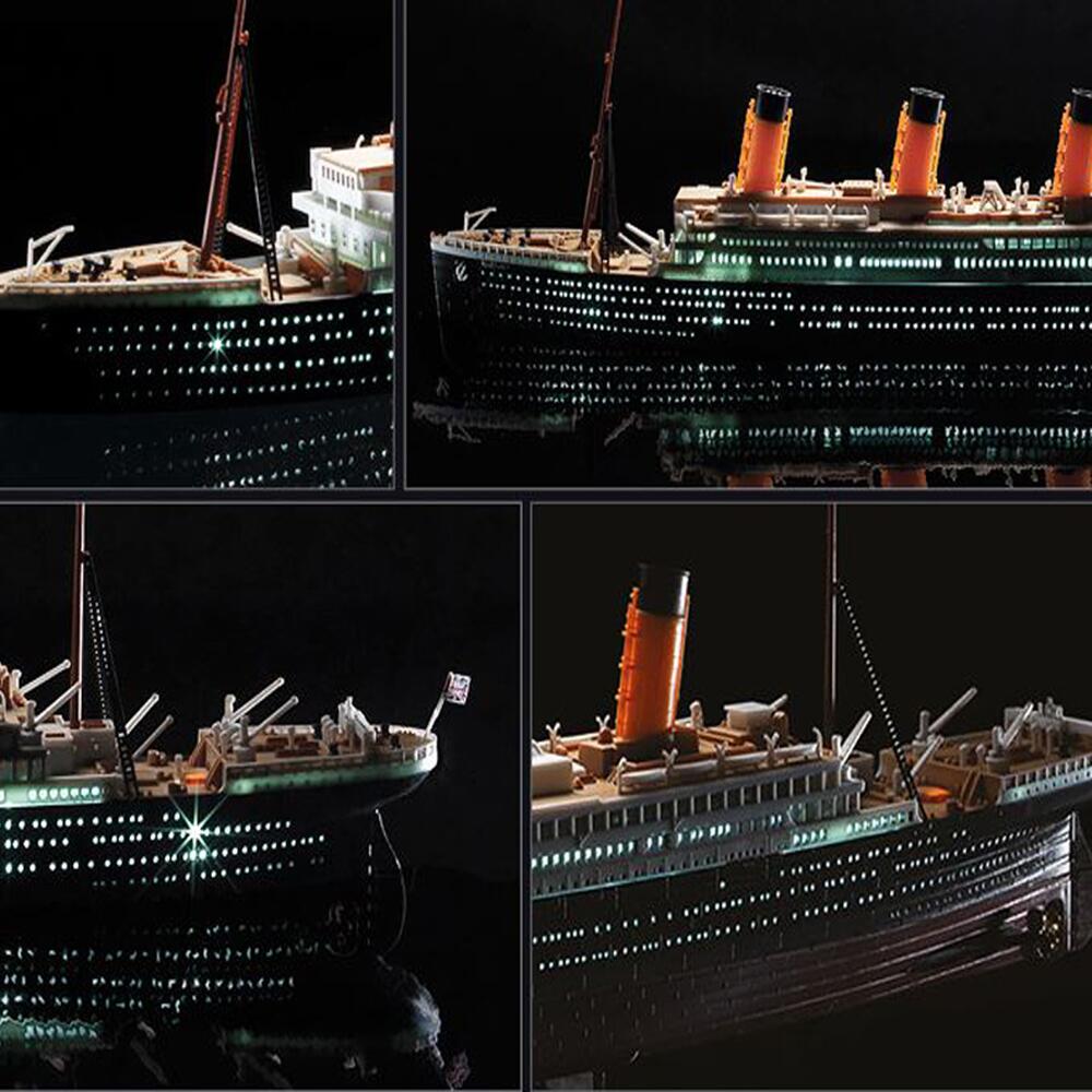 Academy RMS Titanic Ship Model Kit with LED Set | 14220 | Free UK ...