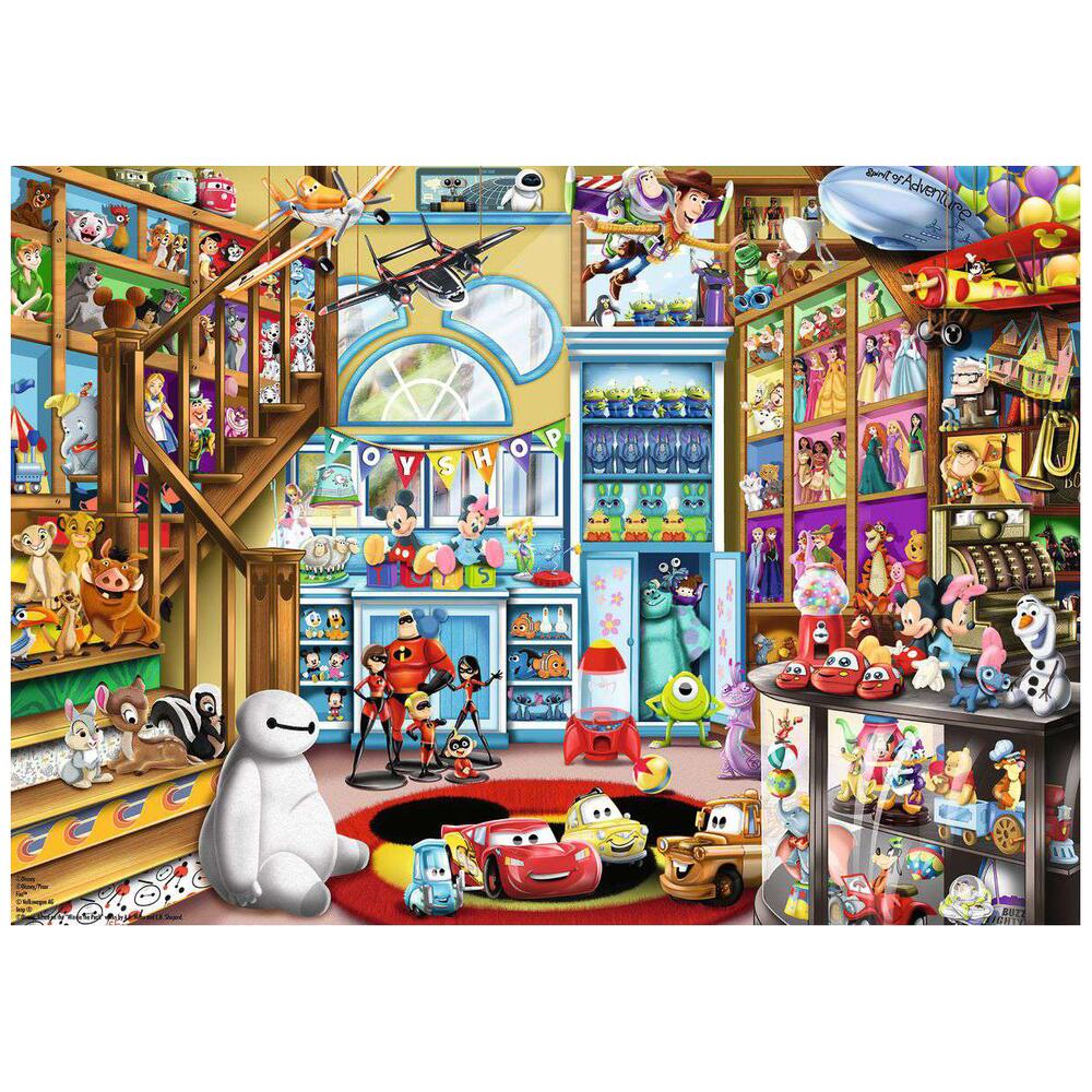 Ravensburger Disney Pixar Toy Store 1000 Piece Puzzle Ages 12+