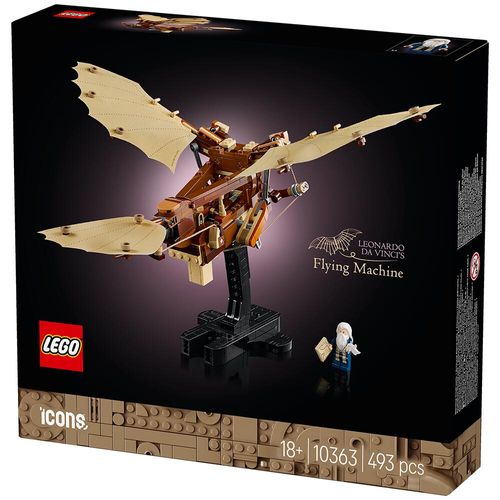 LEGO Icons Leonardo da Vinci’s Flying Machine Set 10363