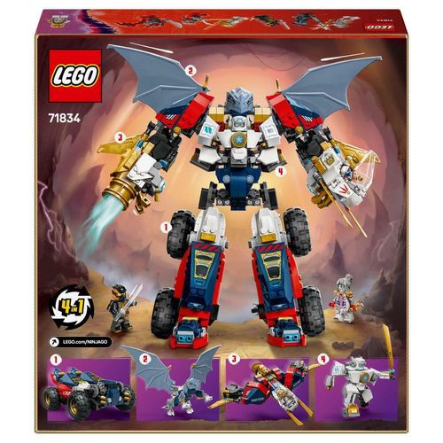 LEGO NINJAGO Zane’s Ultra Combiner Mech Set 71834
