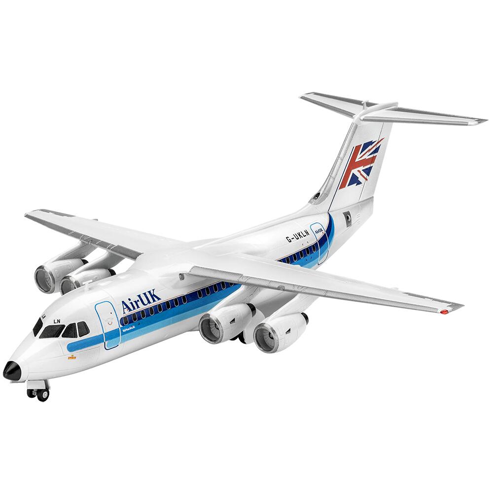 Revell BAe 146-200 AirUK Aircraft Model SET Scale 1:144