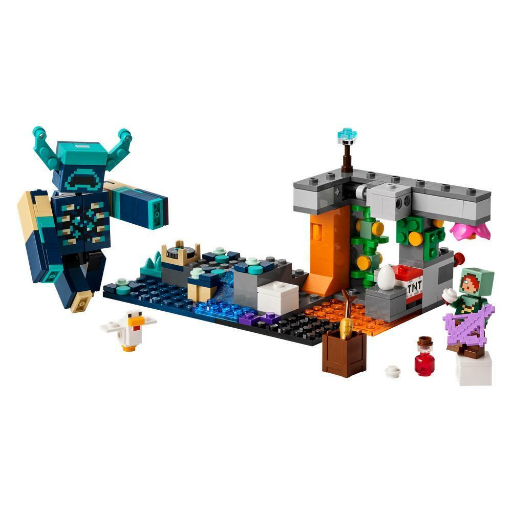 LEGO Minecraft The Warden Encounter