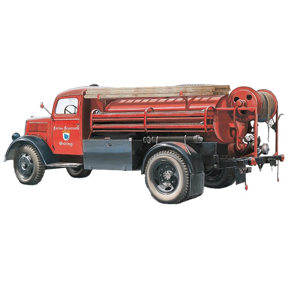 Italeri Opel Blitz Tank Truck Model Kit Scale 1:24