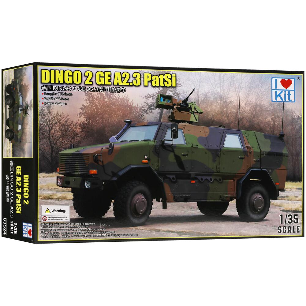 I Love Kit Dingo 2 GE A2.3 Patsi Military Model Kit Scale 1:35