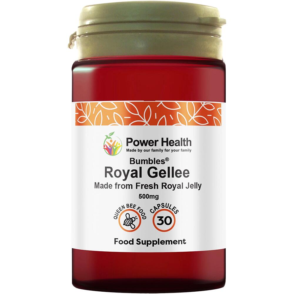 Power Health Bumbles Royal Gellee Queen Bee Food 500mg 30 Capsules