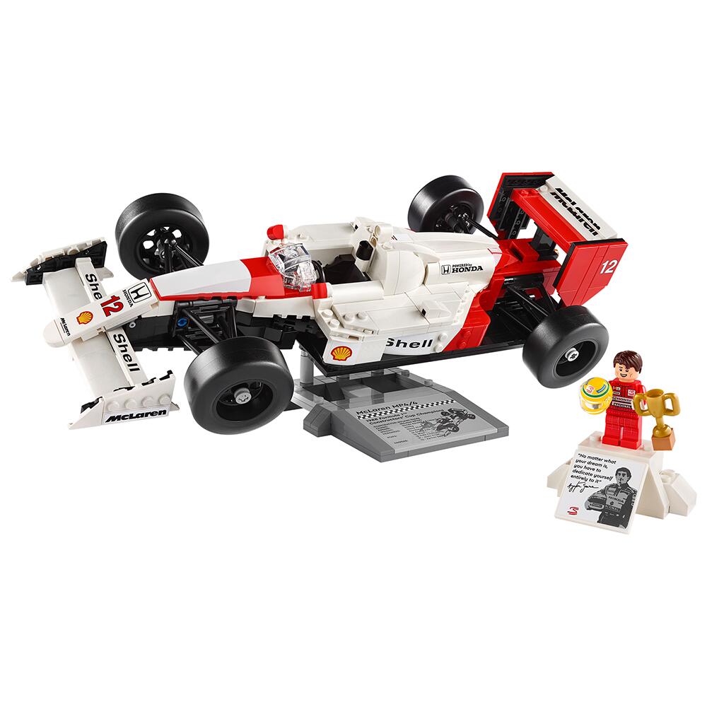 LEGO Icons McLaren MP4/4 & Ayrton Senna Building Set 10330