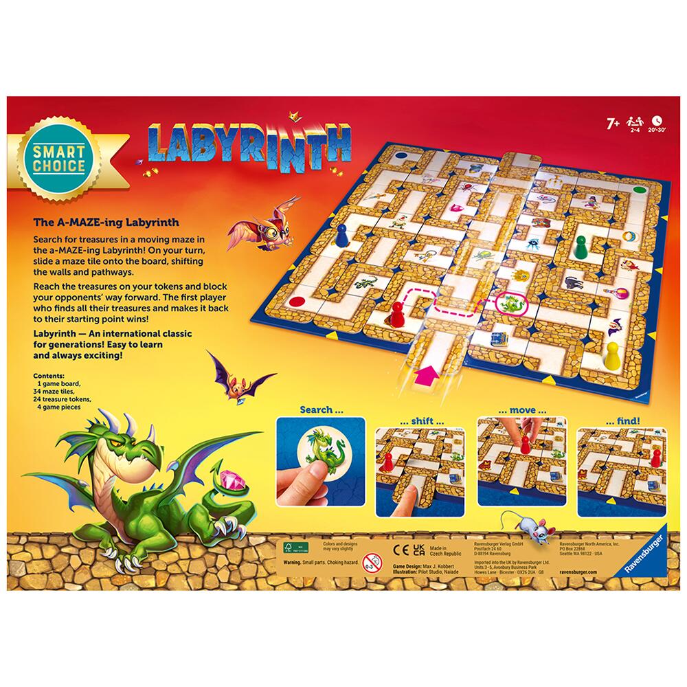 Ravensburger Labyrinth The Moving Maze Game Smart Choice
