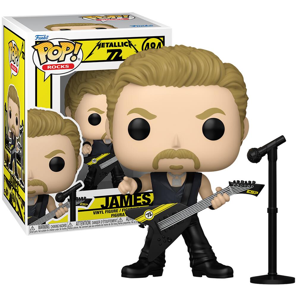 Funko POP! Rocks Metallica James Hetfield Vinyl Figure 484