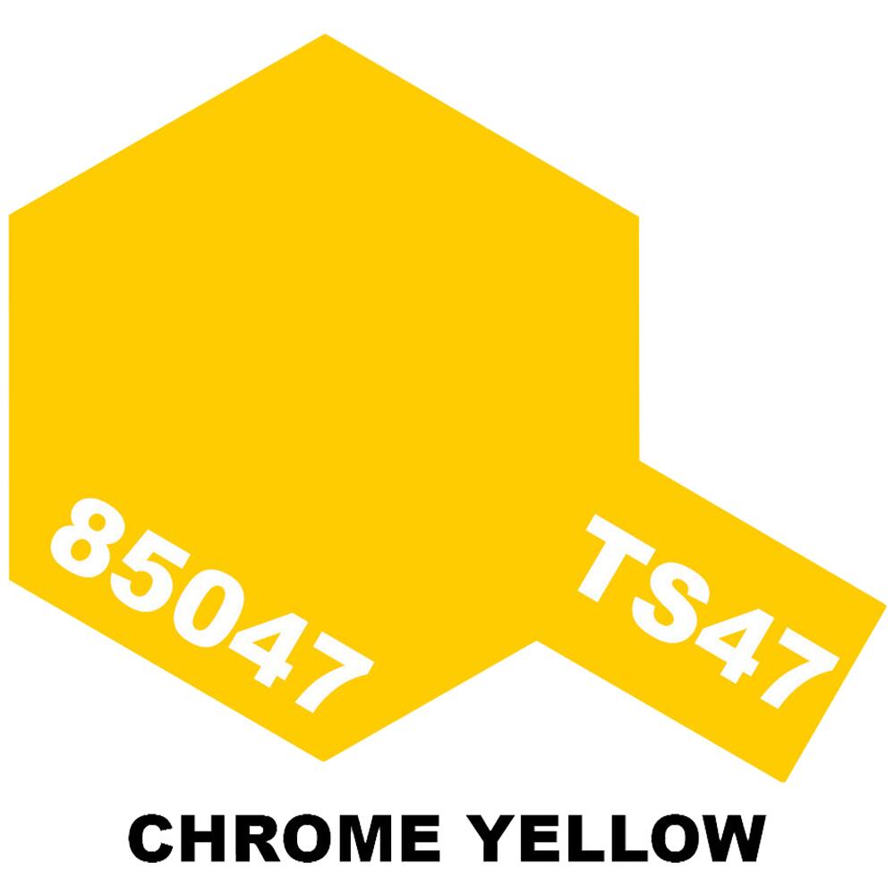 Tamiya Spray Paint TS-47 Chrome Yellow 100ml