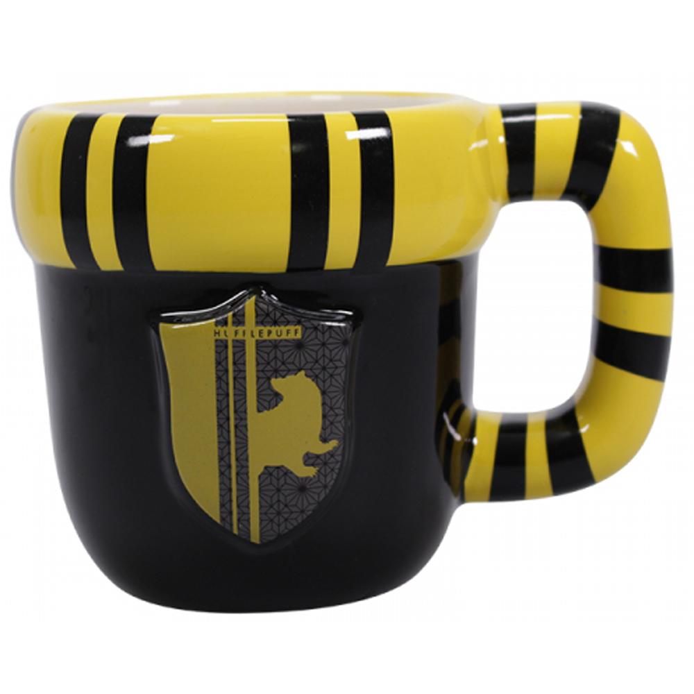 Harry Potter Hufflepuff 400ml Shaped Mug (BOXED)