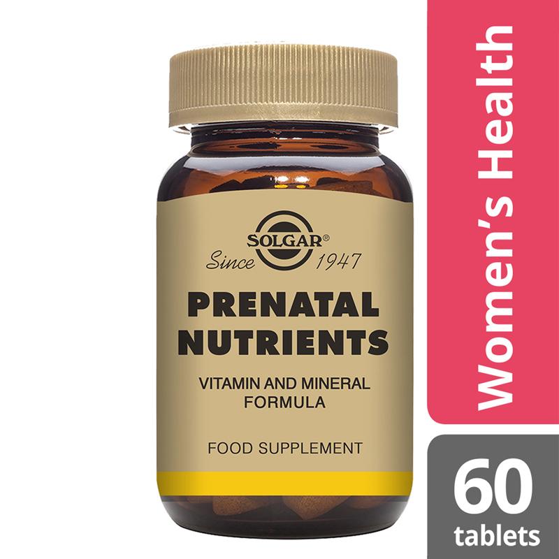 Solgar Prenatal Nutrients 120 TABLETS