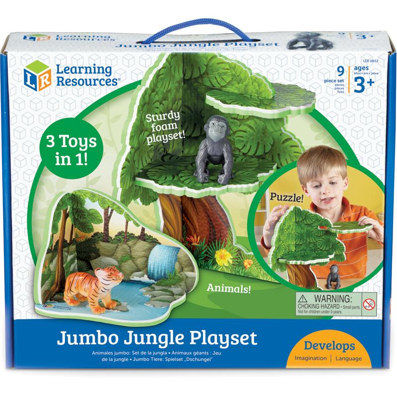 Learning Resources Jumbo Jungle Playset