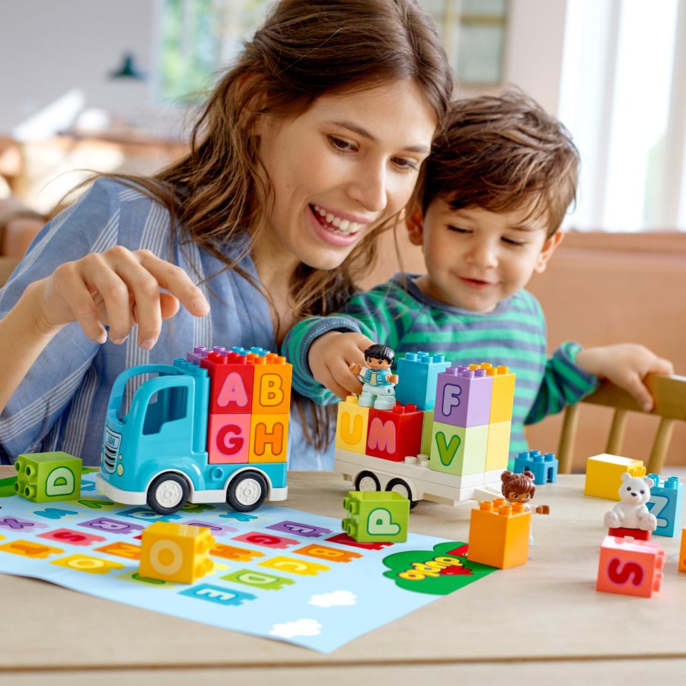 LEGO Duplo Alphabet Truck Building Set