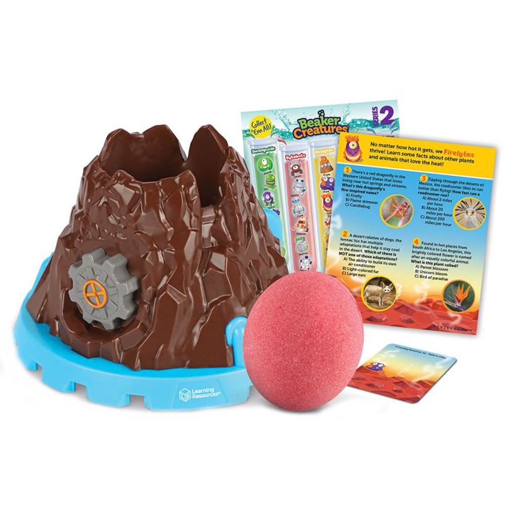 Learning Resources Beaker Creatures Bubbling Volcano Reactor Set