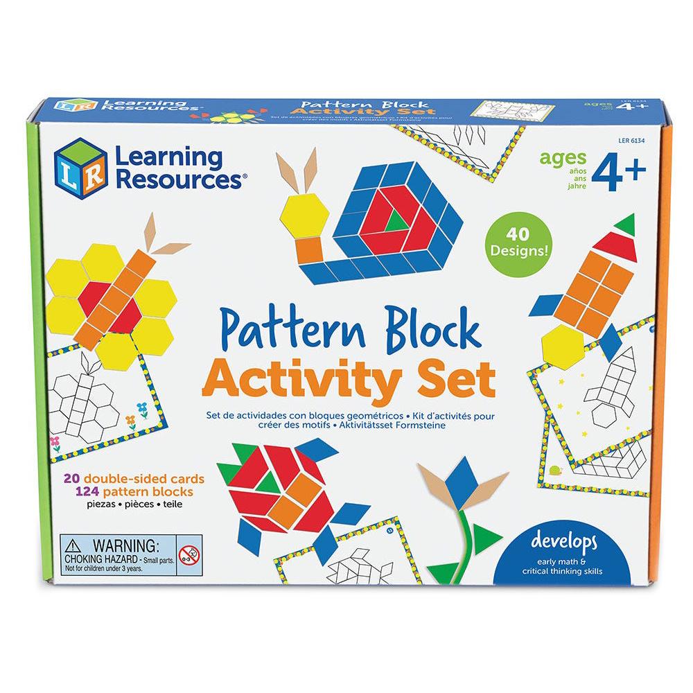 Learning Resources Pattern Block Activity Set