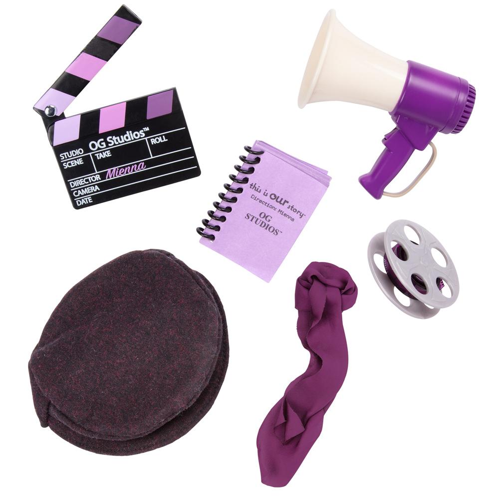 Our Generation Mienna and "The Jelly Beam Cinema" Poseable 46cm Doll & Book