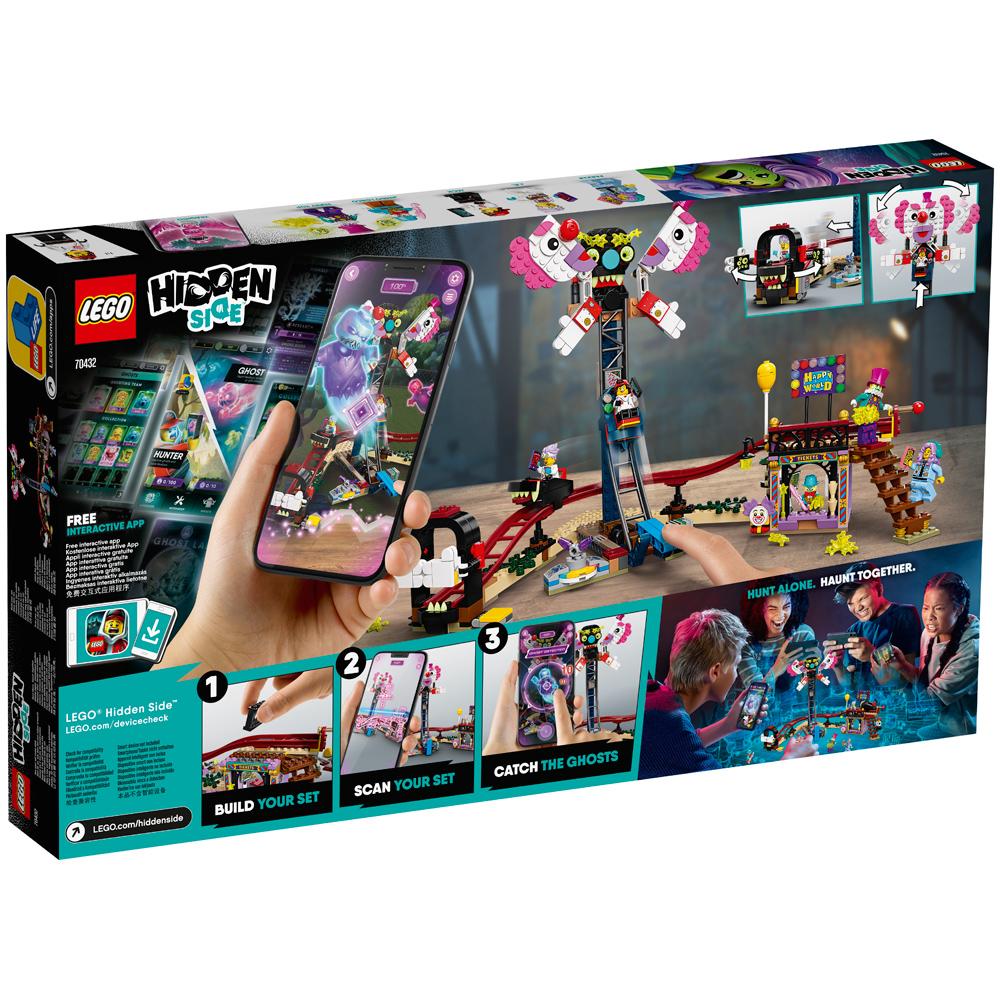 LEGO Hidden Side Haunted Fairground Building Set
