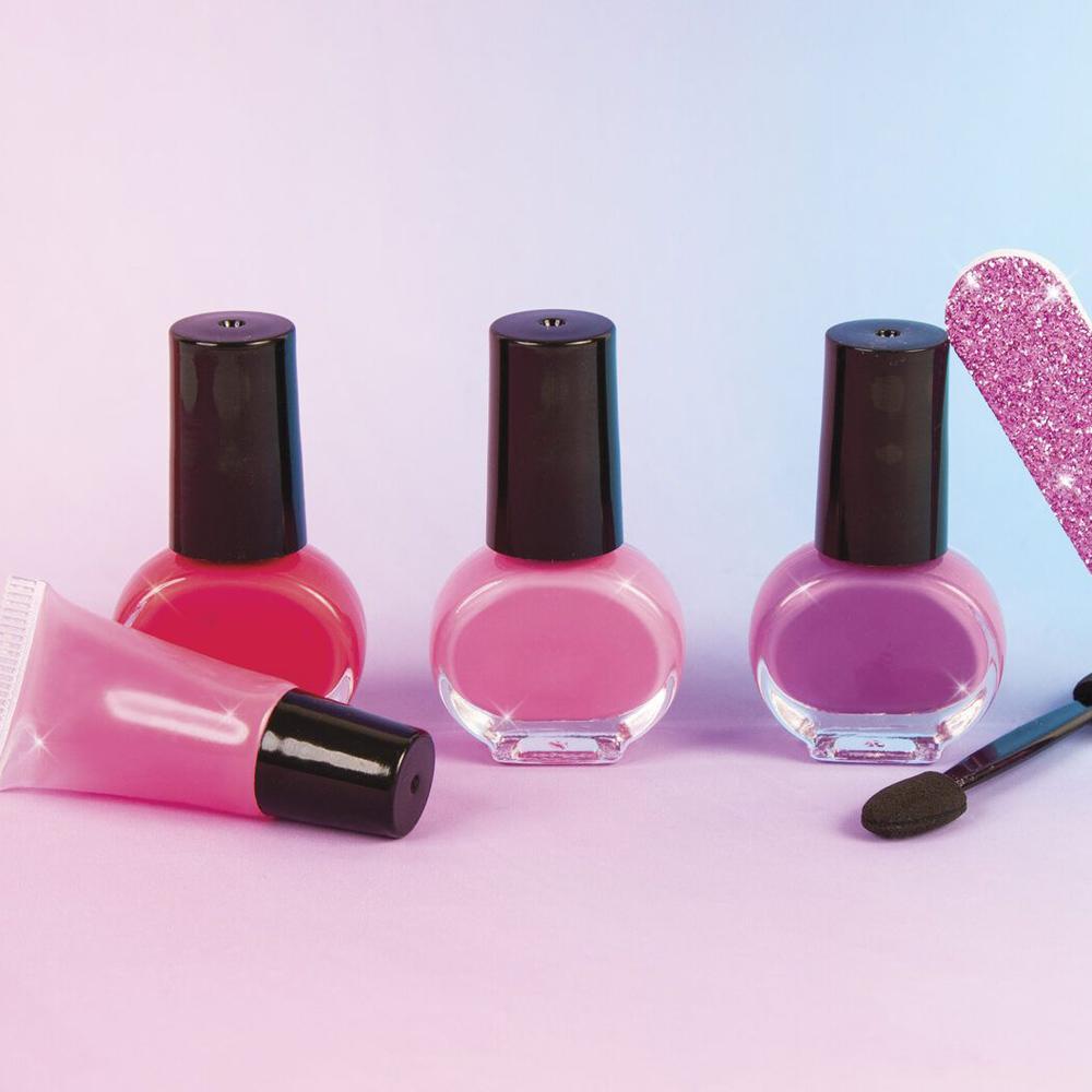 Make It Real Glam Makeup Set with Eyeshadow Blush Lip Gloss in Metal ...