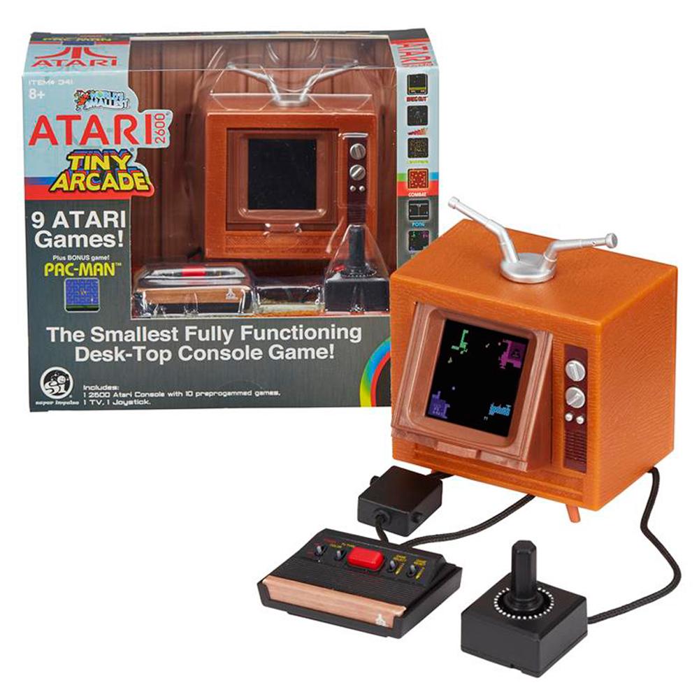 Tiny Arcade Atari 2600 Fully Functioning Desk-Top Console Game