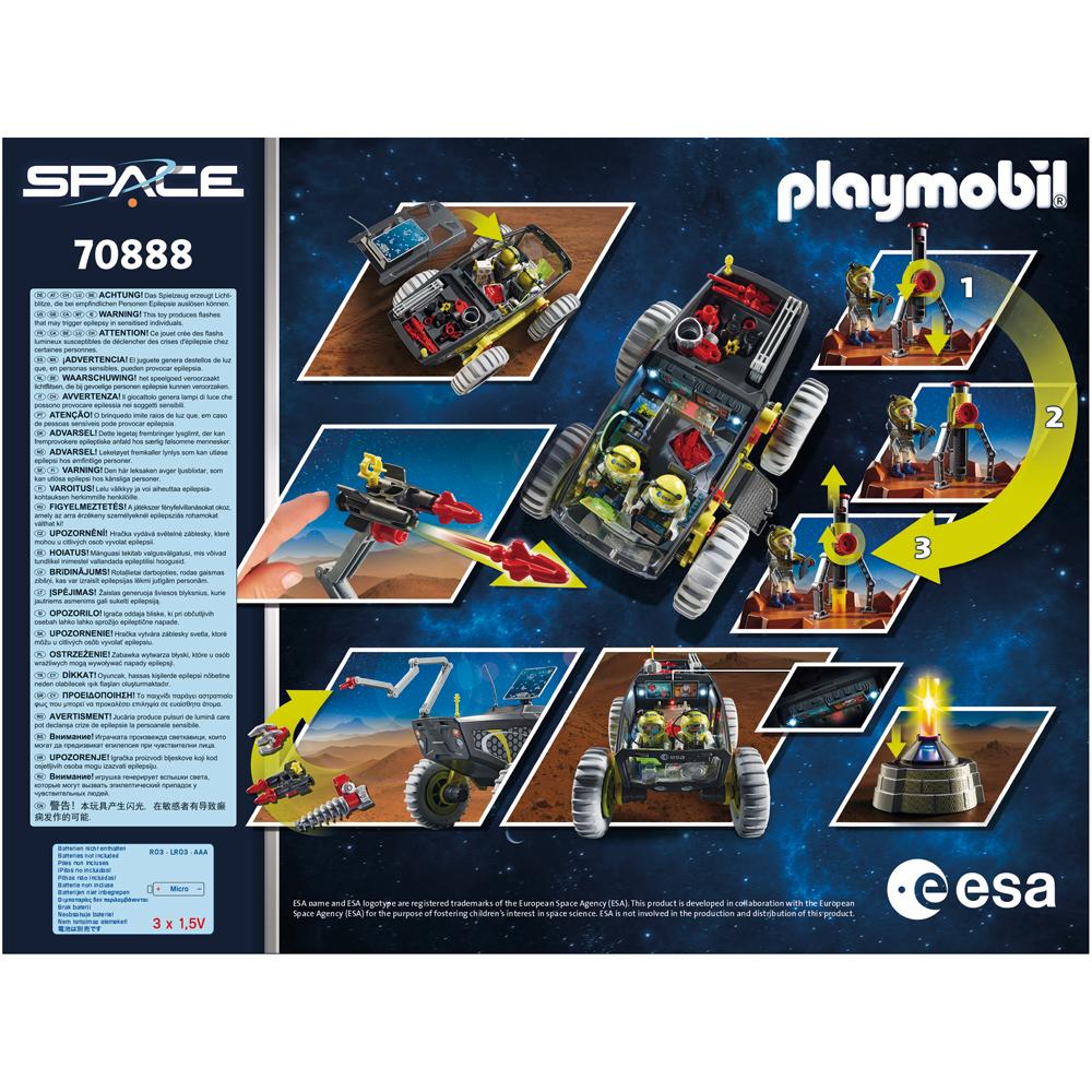 Playmobil Space Mars Expedition Playset with Rover and Base for Ages 6-12