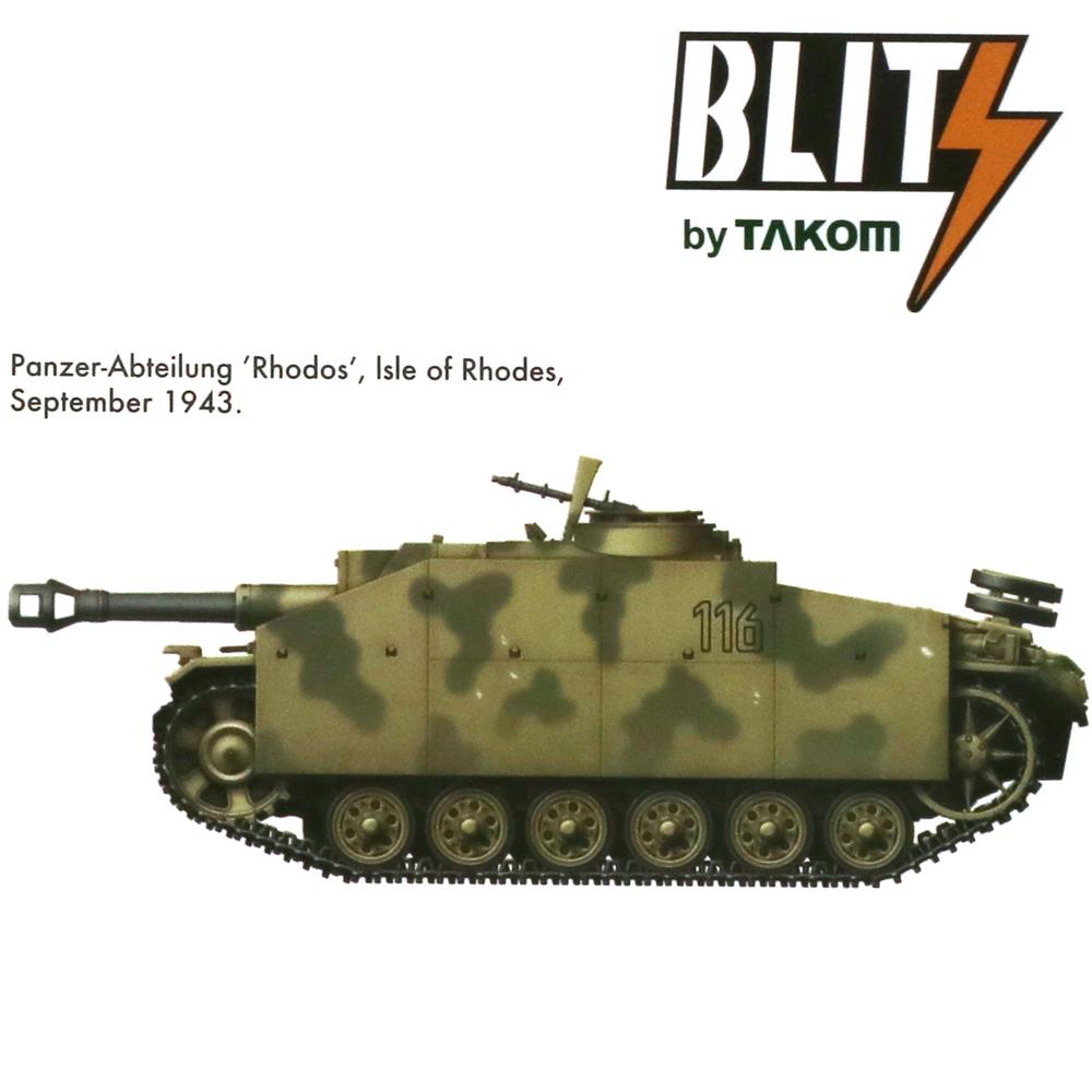 Takom Blitz StuG III Ausf G Early German WWII Tank Model Kit Scale 1:35