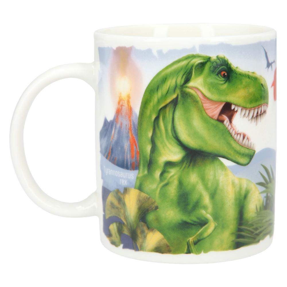 Depesche Dino World Ceramic Mug 320ml Dishwasher Microwave Safe