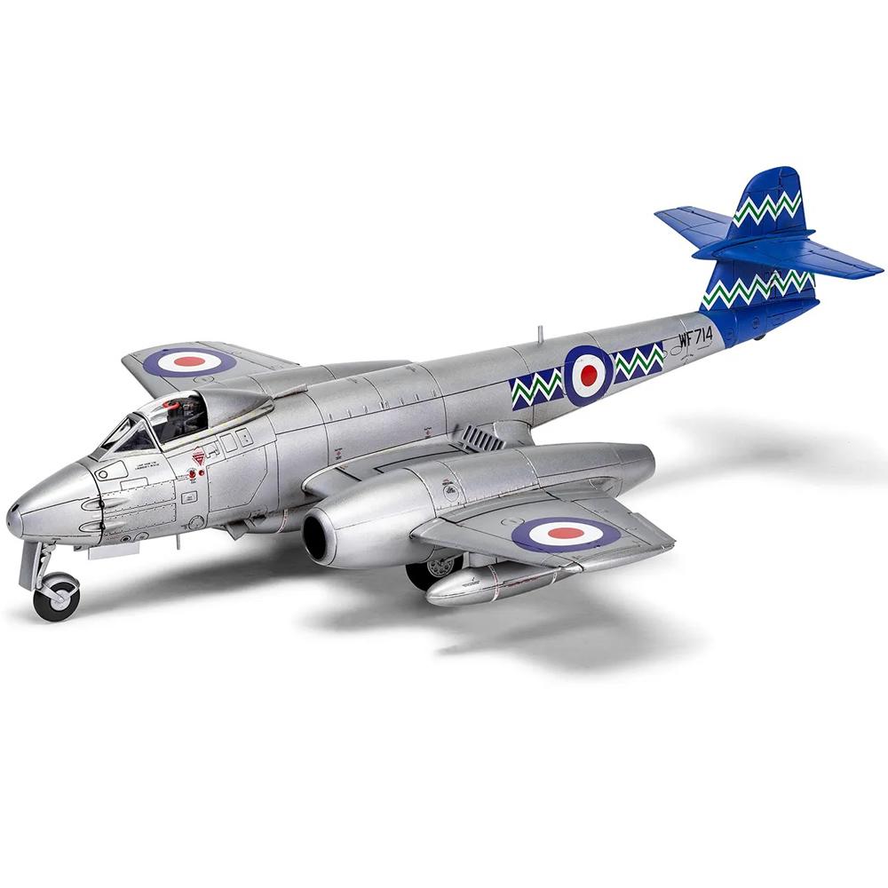 Airfix Gloster Meteor F8 Military Jet Aircraft Model Kit A04064 Scale 1:72