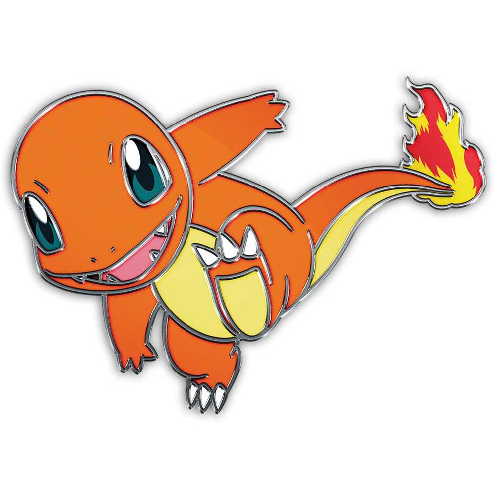 Pokémon GO TCG Charmander Promo Box with Pin Badge and 3 Booster Packs