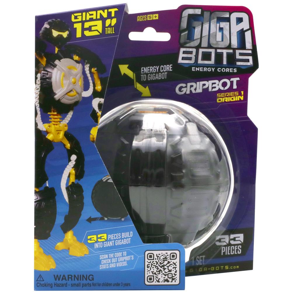 GIGABOTS Energy Core GRIPBOT Series 1 Buildable Poseable Figure for Ages 5+