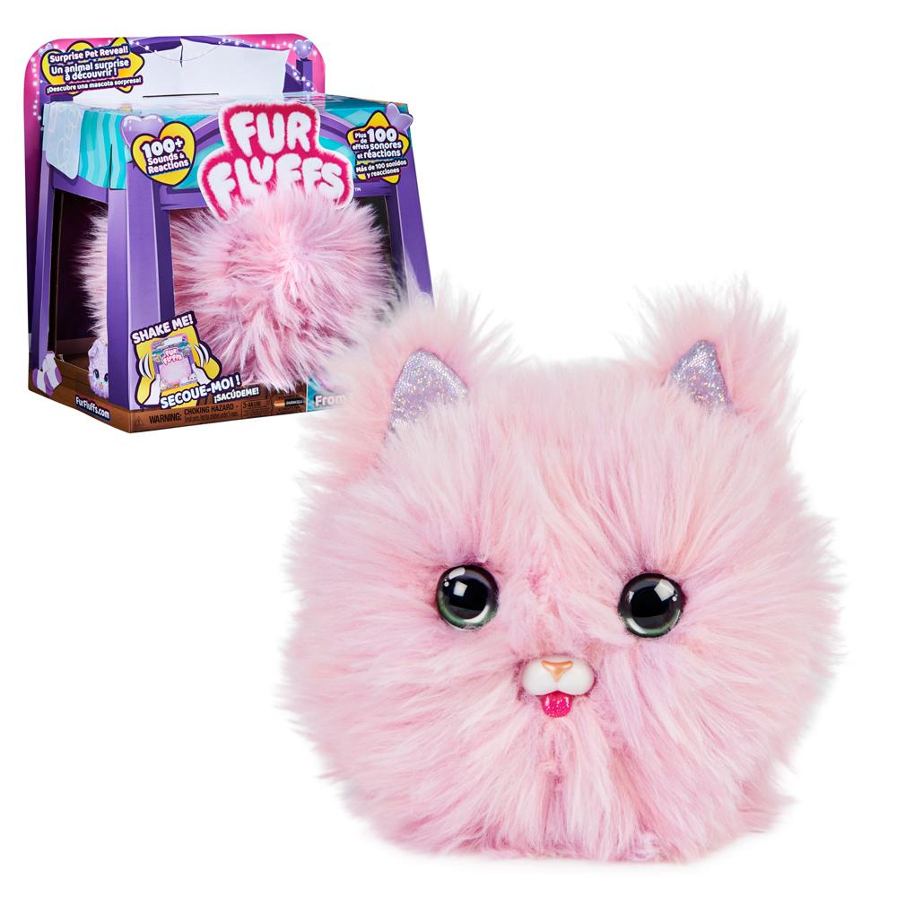Fur Fluffs Purr Interactive KITTEN Pet Toy with Sounds and Reactions ...