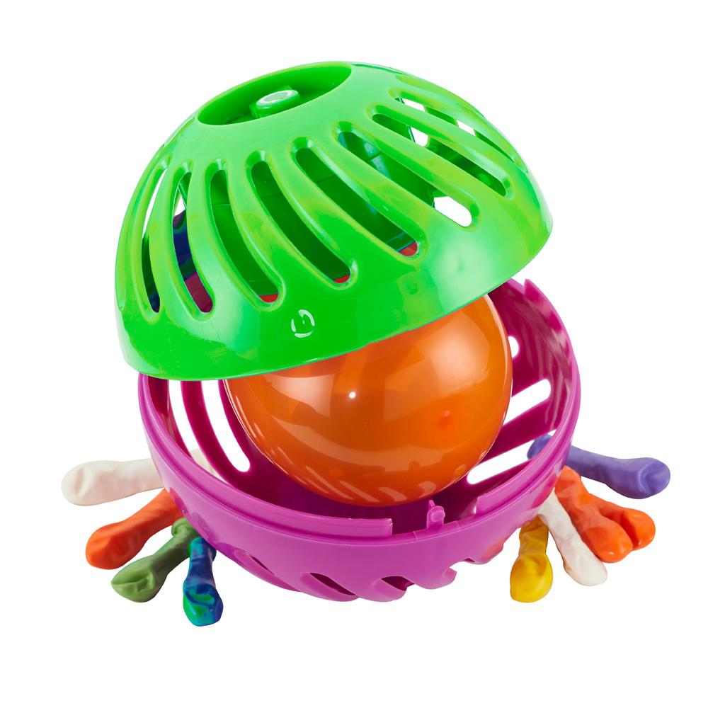 Splash Out Ball Hot Potato Throwing Game Water Bomb Timer GREEN and PURPLE
