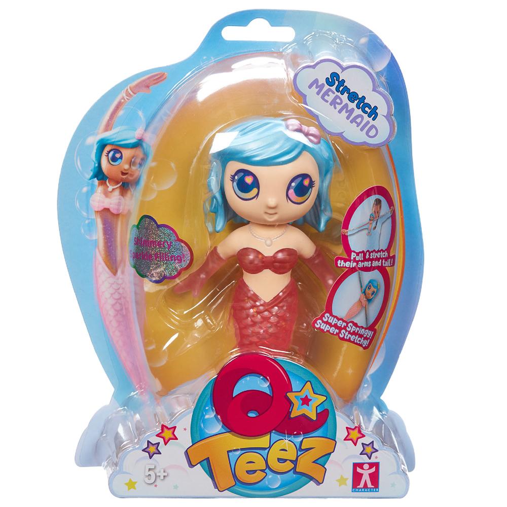 Qteez Stretchy Figure - Stretch Mermaid with Turquoise Hair