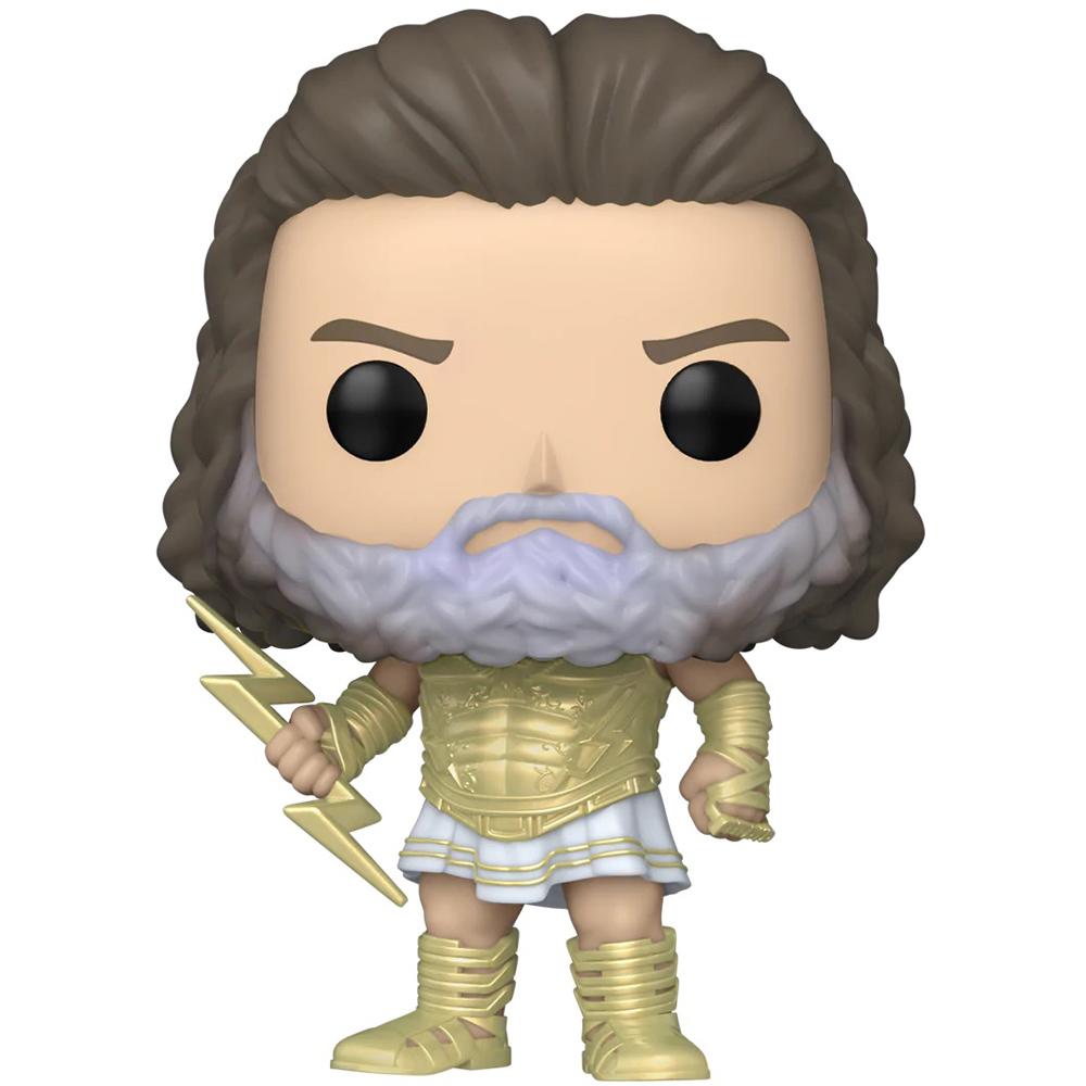 Funko POP! Marvel Thor Love and Thunder Zeus Vinyl Bobble Head Figure ...