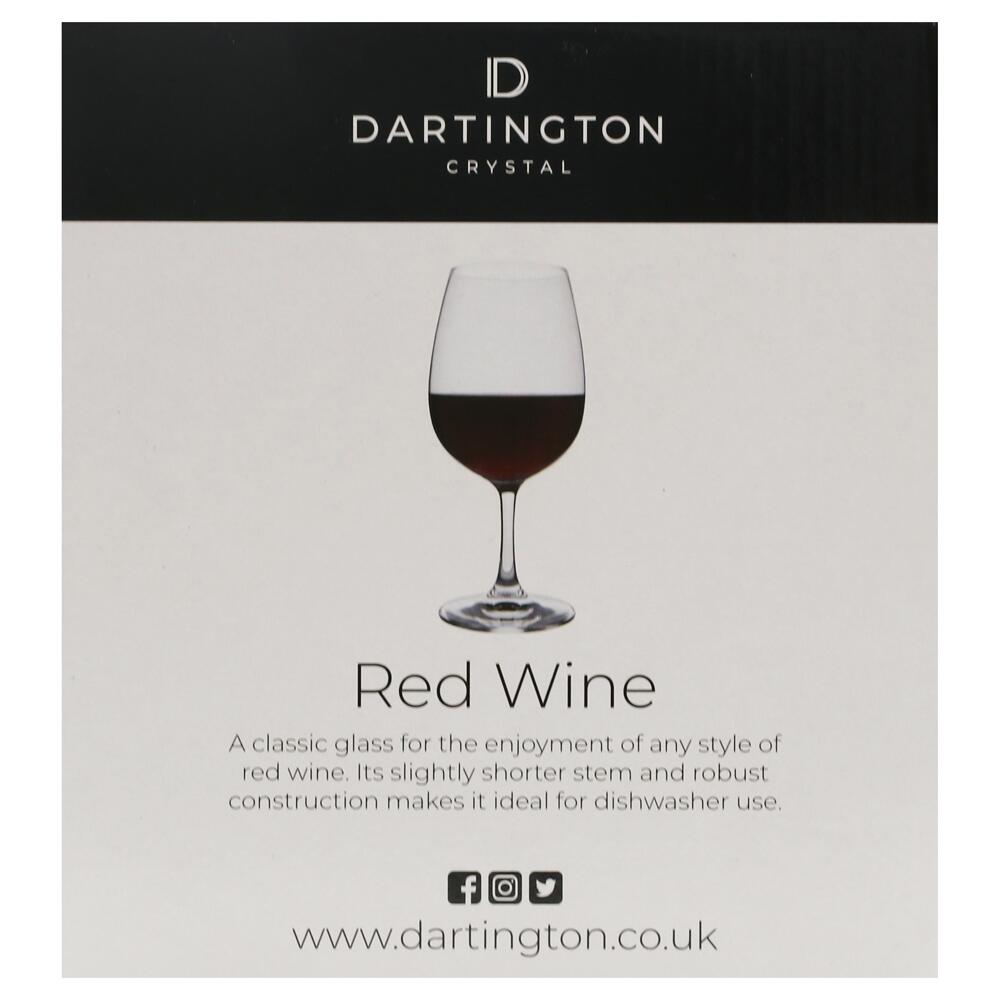 Dartington Crystal DRINK! Collection RED Wine Glasses 450ml SET of 6